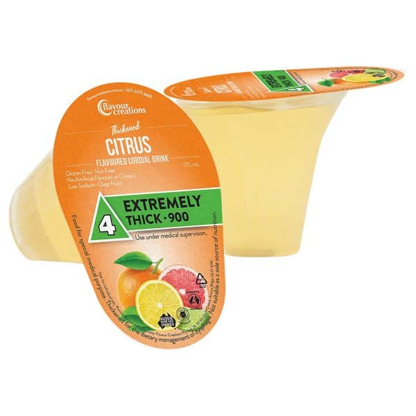 Citrus Flavoured Thickened Cordial Drink - Flavour Creations