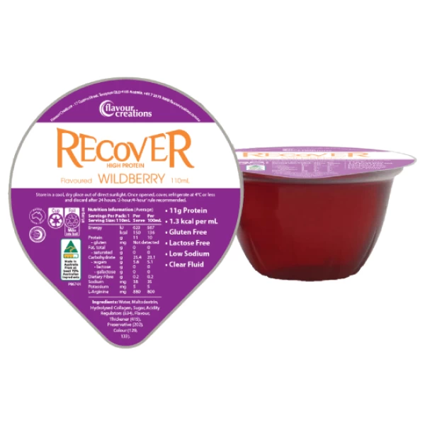 Wildberry Flavoured 11g Protein Supplement - Flavour Creations