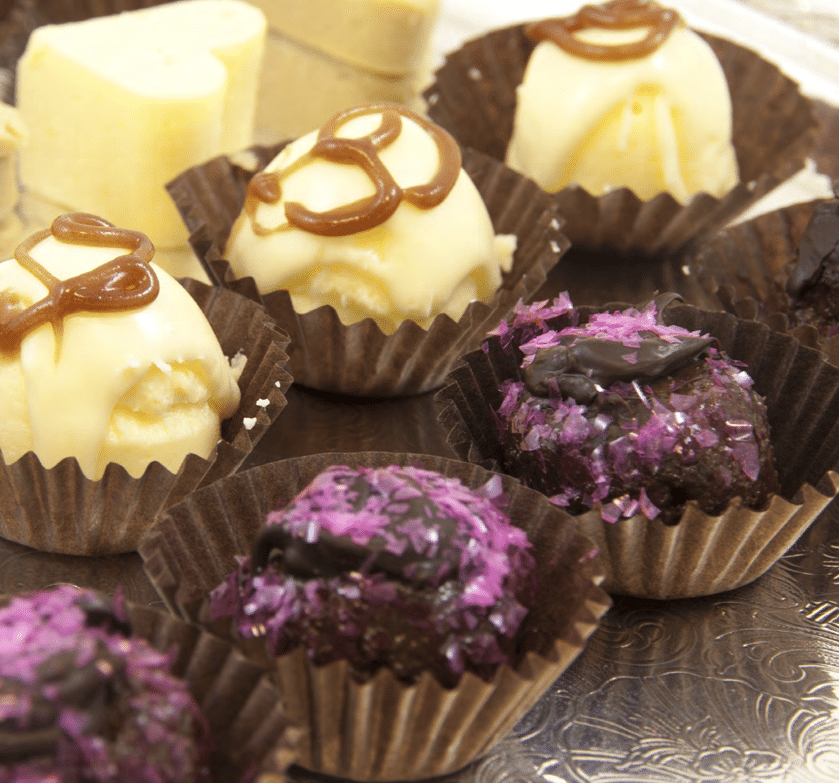 White Chocolates with Rum and Dark Chocolates - Flavour Creations
