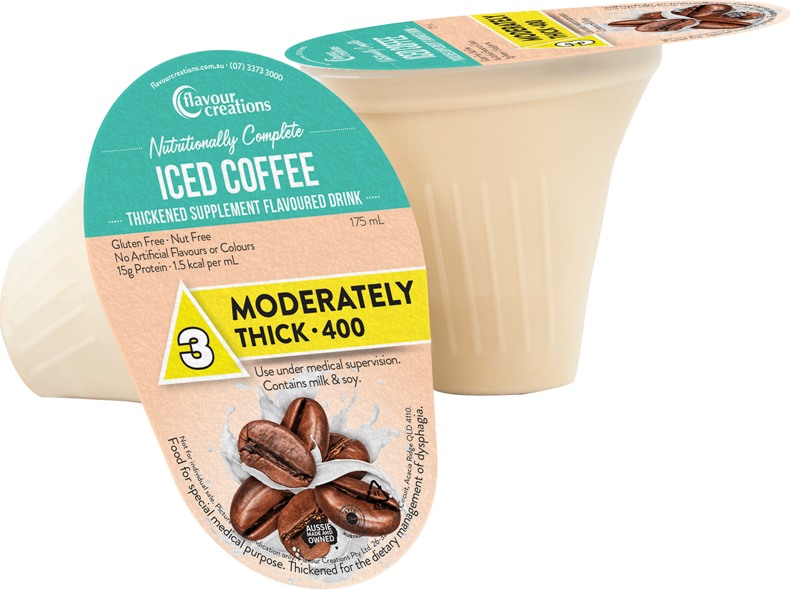 Iced Coffee Nutritionally Complete Thickened Supplement - Flavour Creations