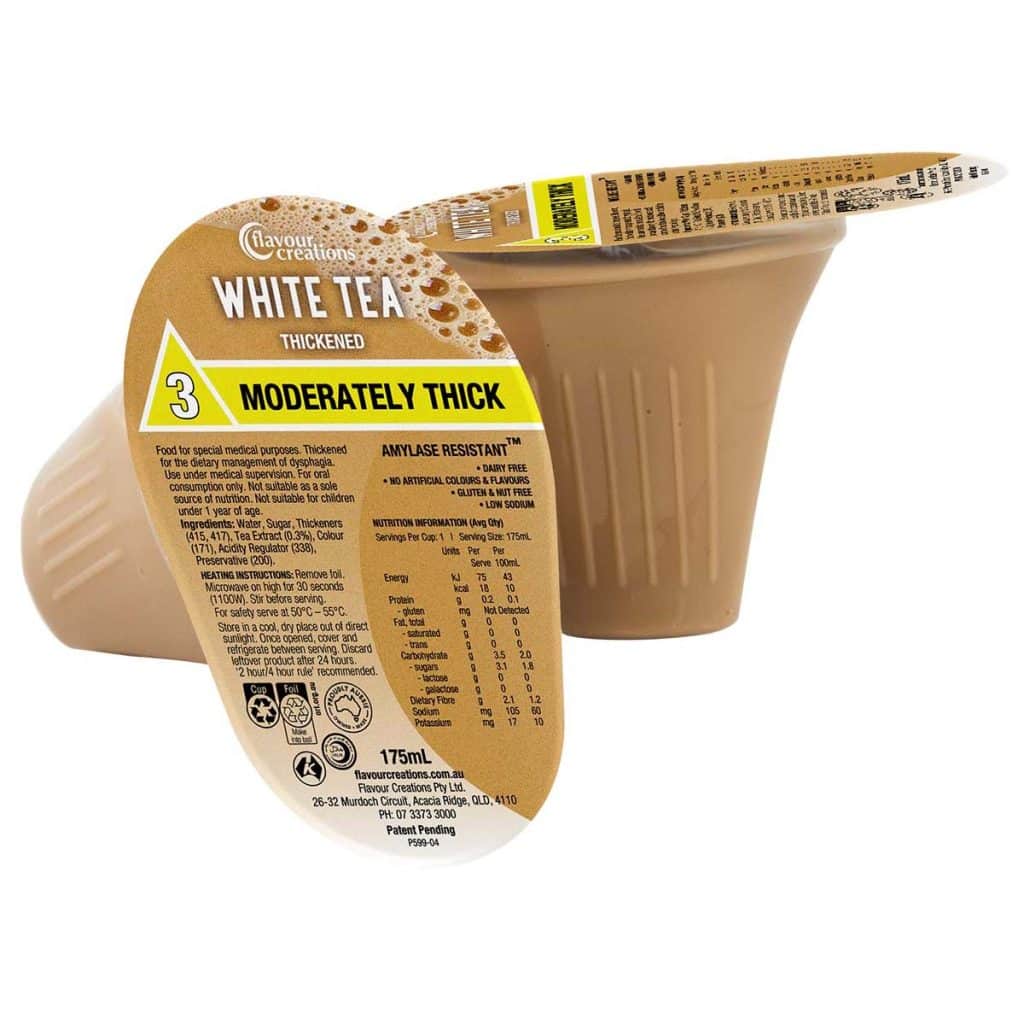 White Tea Thickened Drink - Flavour Creations